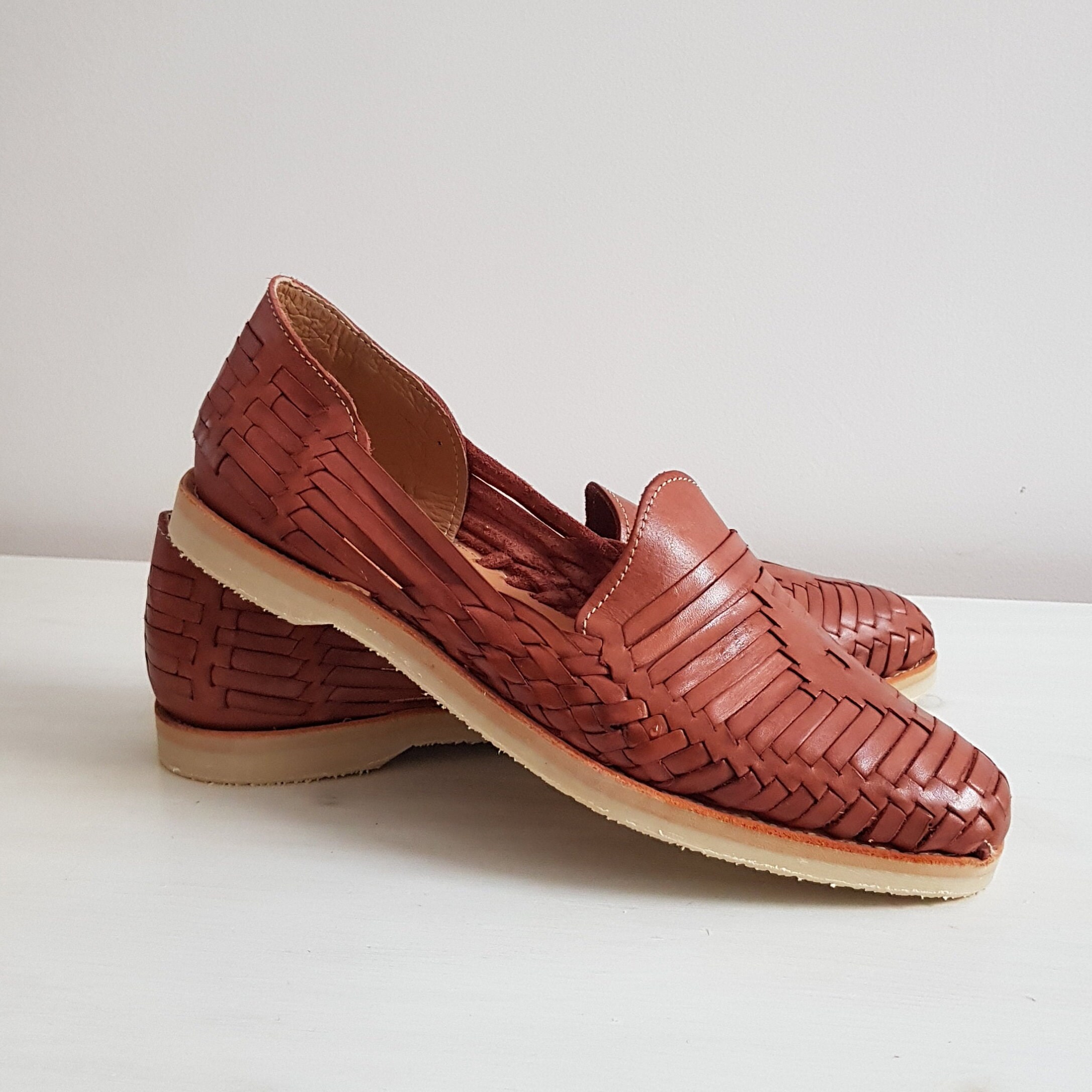 Acalan Leather Moccasin for Men Mexican Leather Shoes Ideal for Summer ...