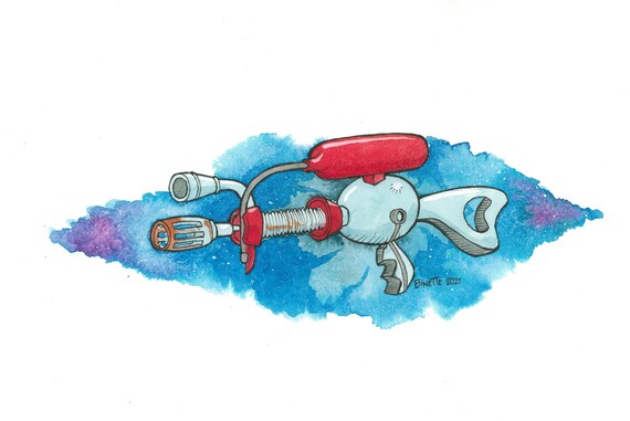 Death Ray Rifle mars Attacks - Etsy