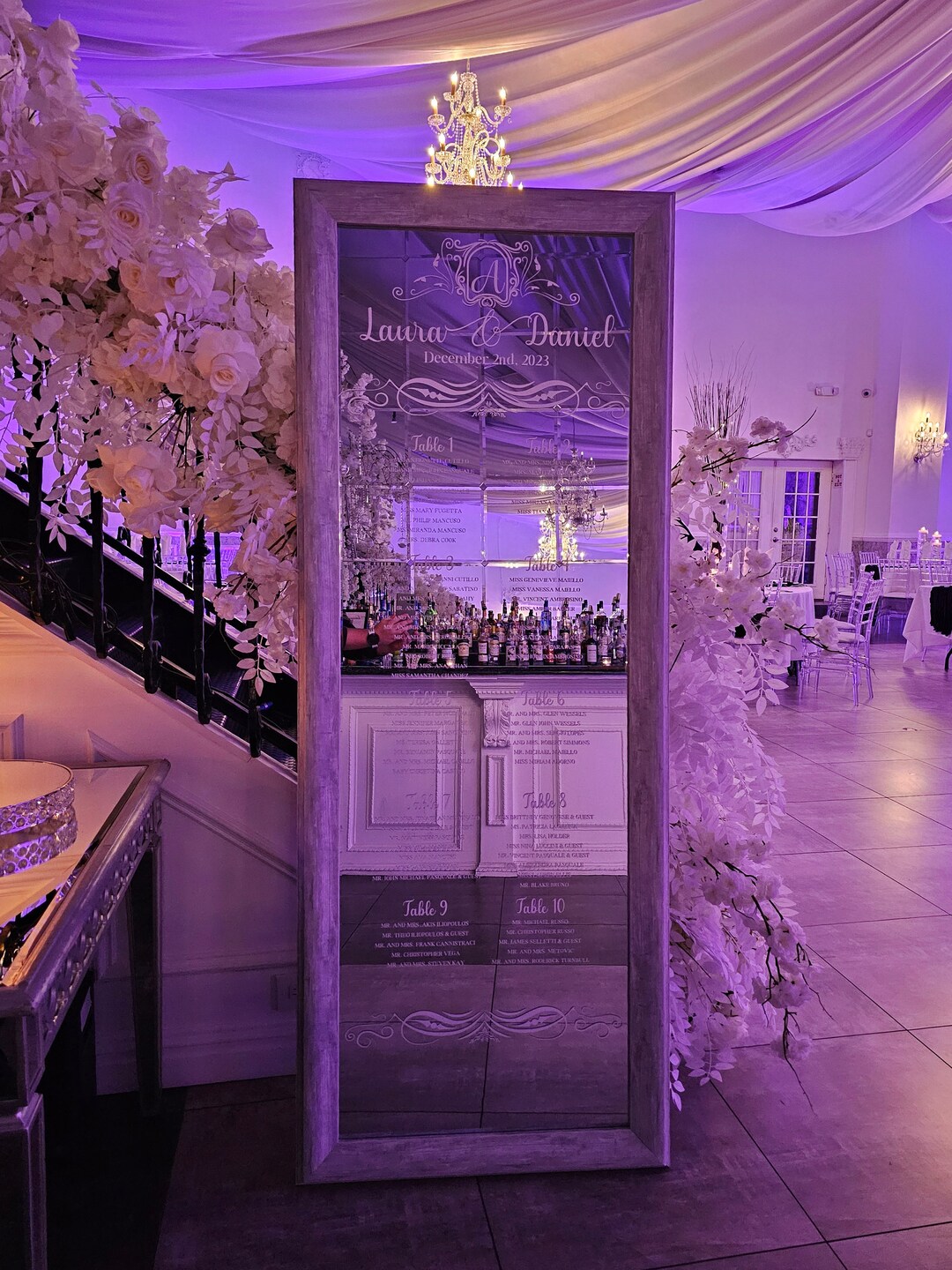Guest Chart: Parisian Mirror With Custom Vinyl - Etsy