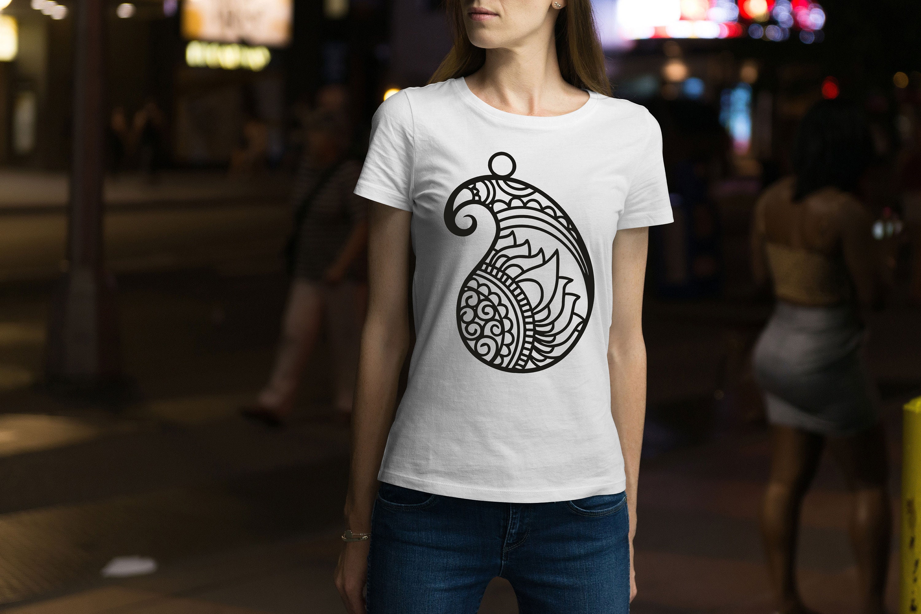 Paisley Svg Template Set ,paisley Laser Cutting, Craft Paper for ...