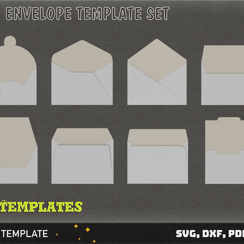 Envelope Svg File - Etsy