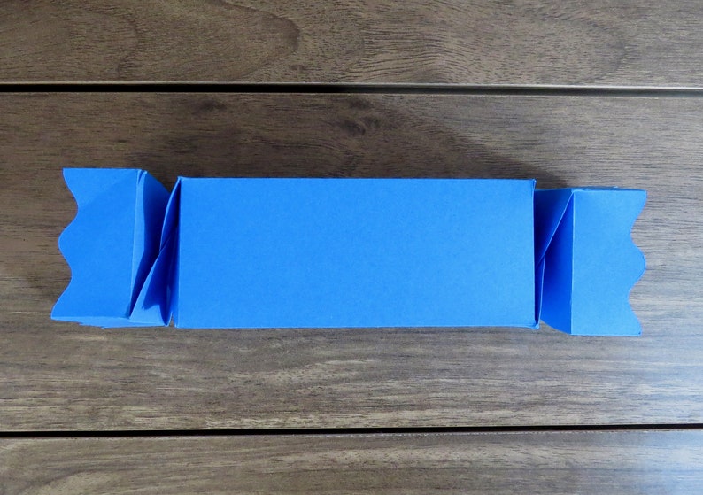 Candy Model Box Die-cut Pattern, Full Scale, Fully Functional Prepared ...