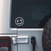 Smiley Face Car Decal 4.5x4.5 - Etsy