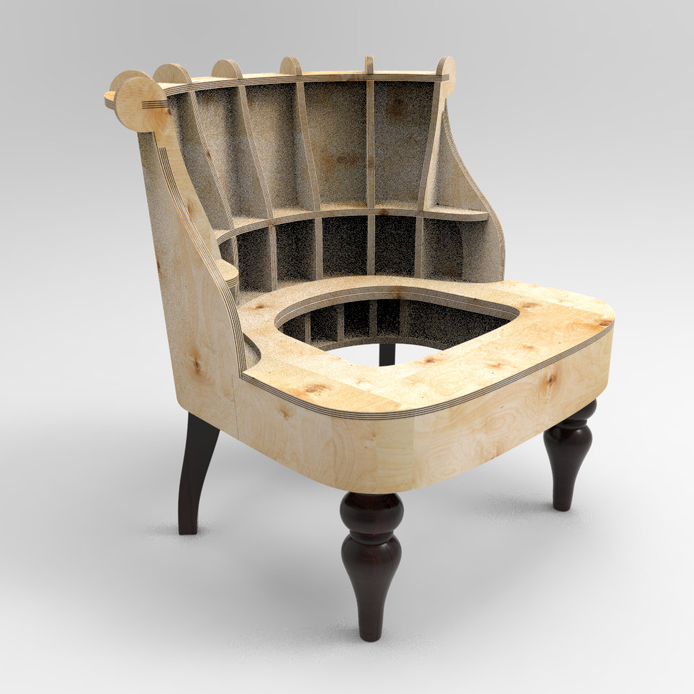 Armchair, CAD (solid) Model, 3D Model, Stl, Obj, - Etsy