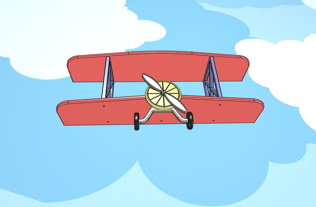 Bookshelf, Airplane Shelf, Plywood, Mdf, Wood, Solid Model, CNC Files ...