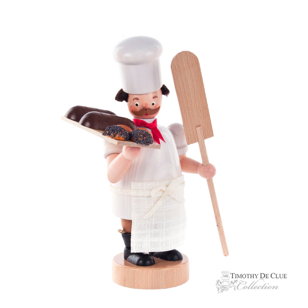 Erzgebirge Baker With Peel Incense Smoker made in Germany - Etsy