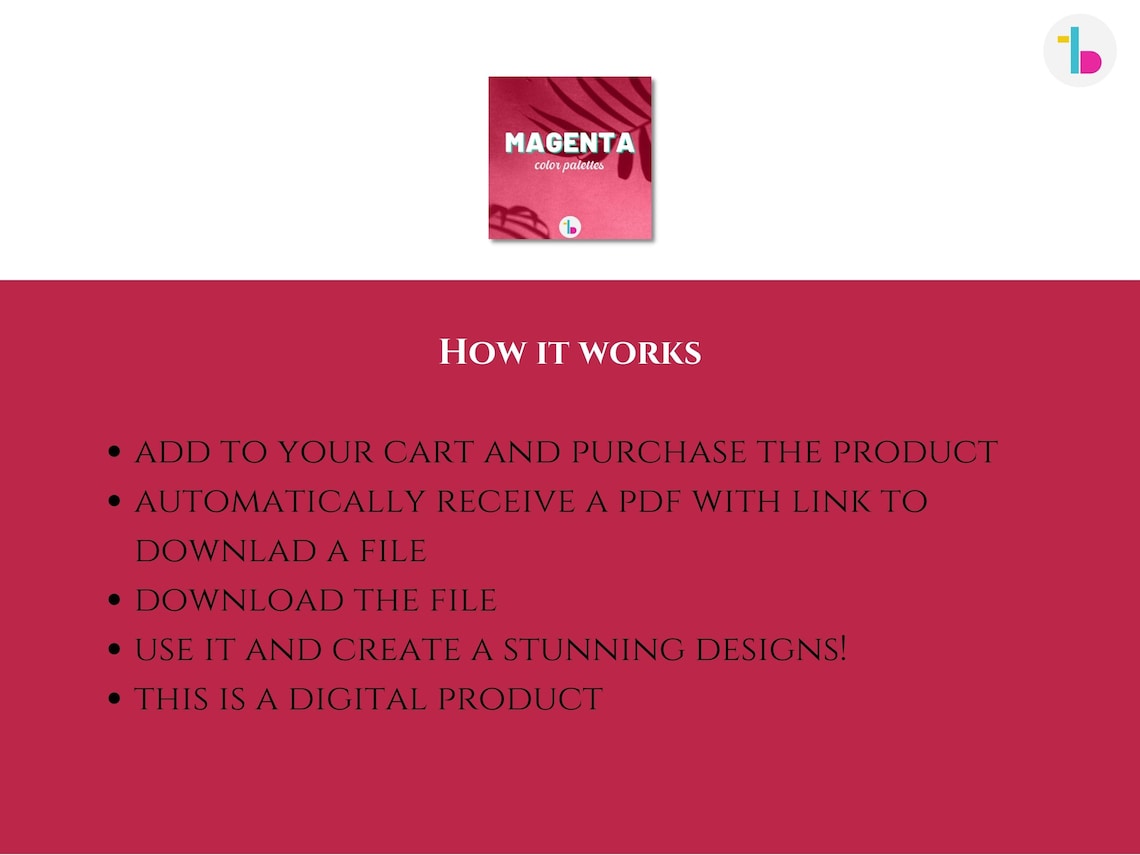 Magenta Color Palettes Ebook, Color Palette Canva, Color Palette Hex ...