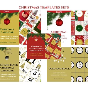 Christmas Mega Pack Templates Bundle, Social Media Templates, Christmas ...