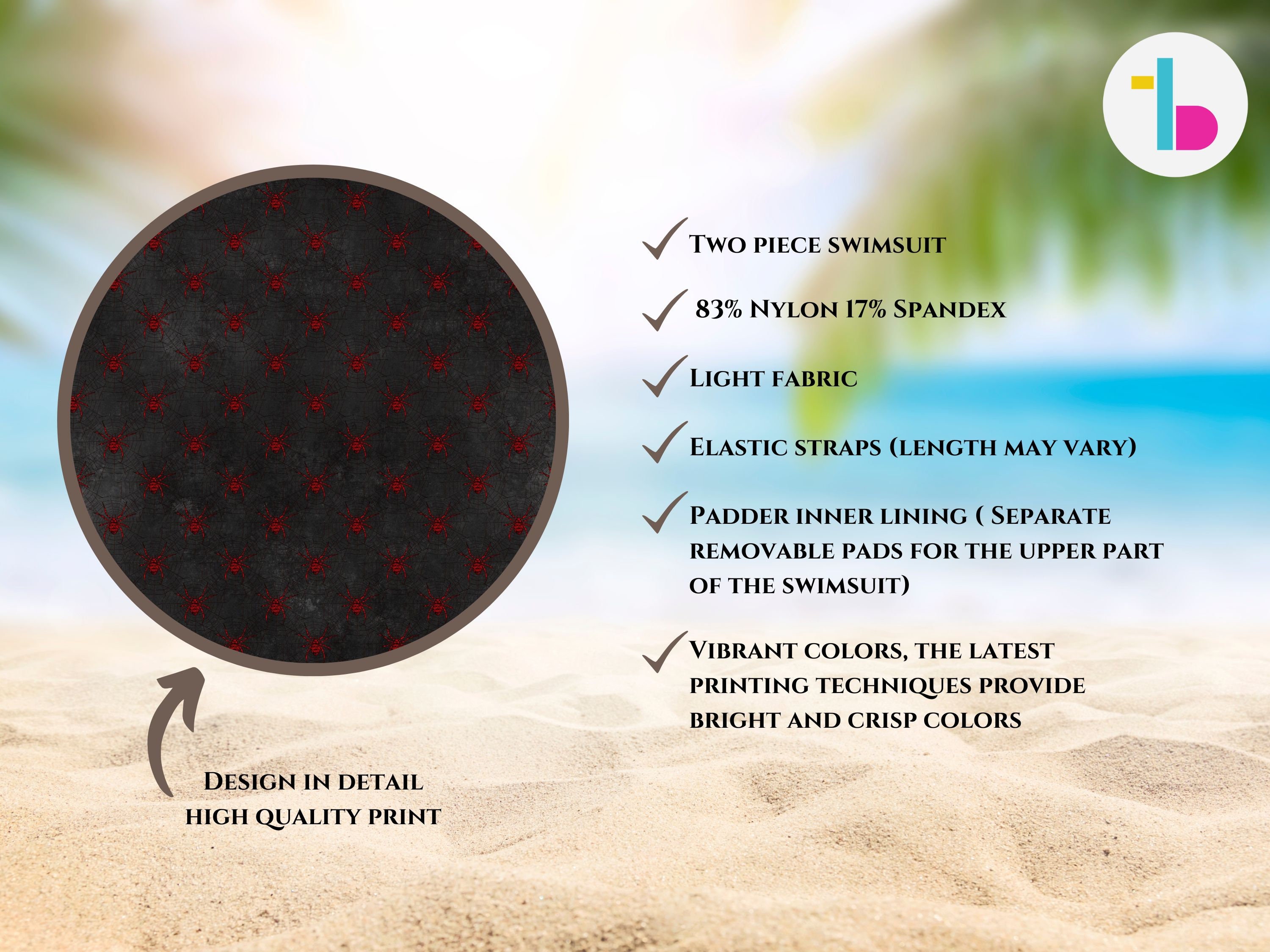 Black Goth Bikini, Vampire Blood Drops Bikini Swimwear, Sexi Goth ...