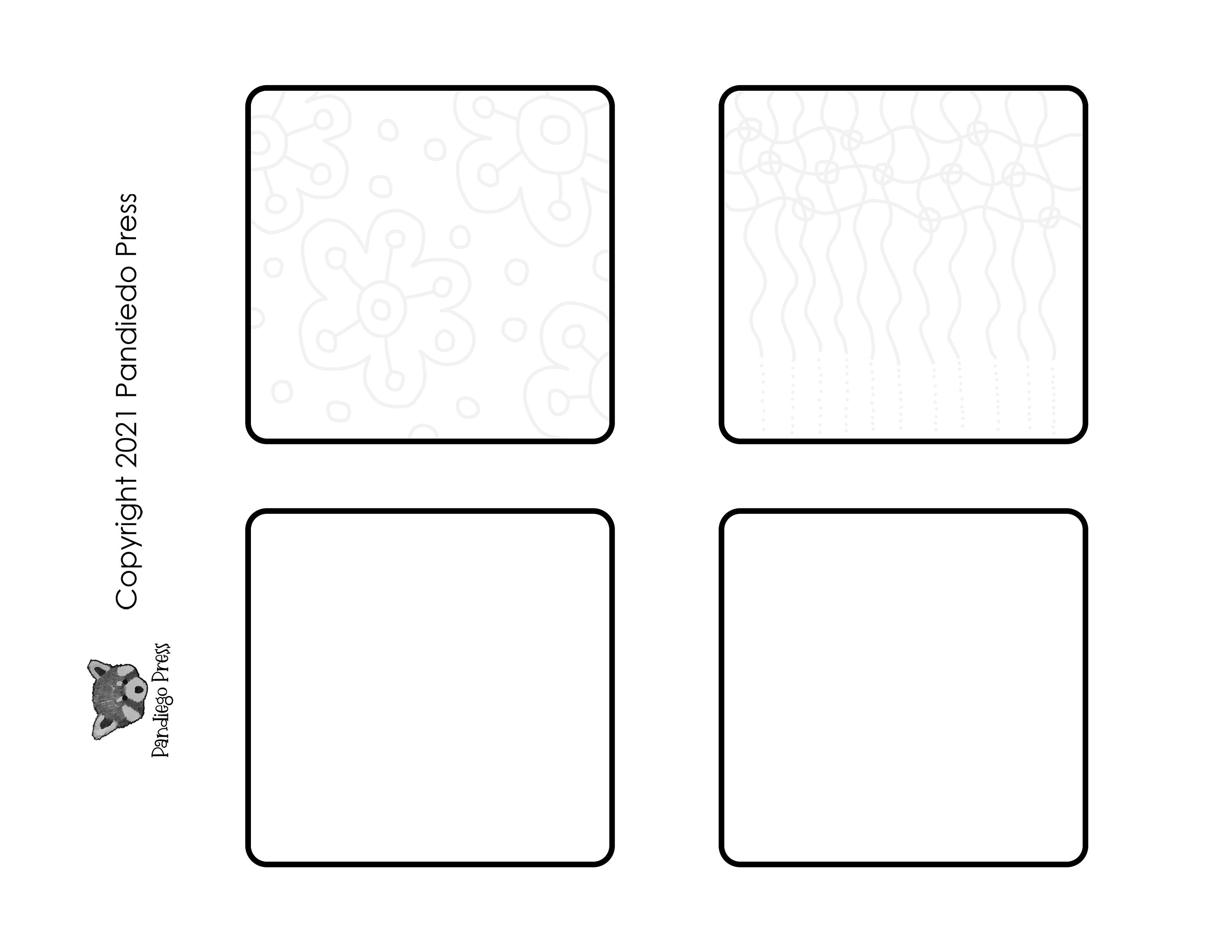 Doodles Trace Along - Pages 01 - Etsy