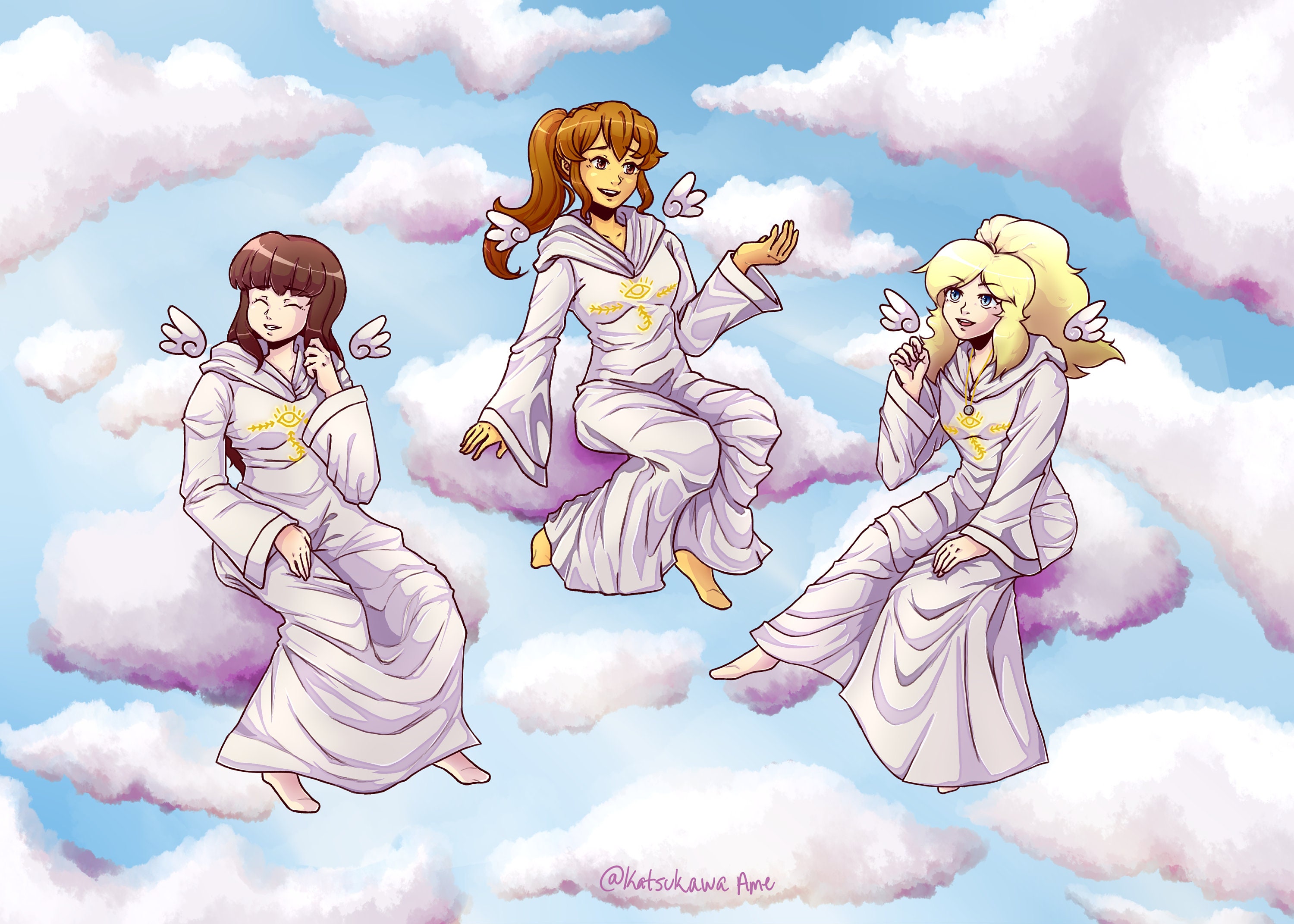 Custom FULL COLOR Digital Art Commissions for OC Portrait or - Etsy