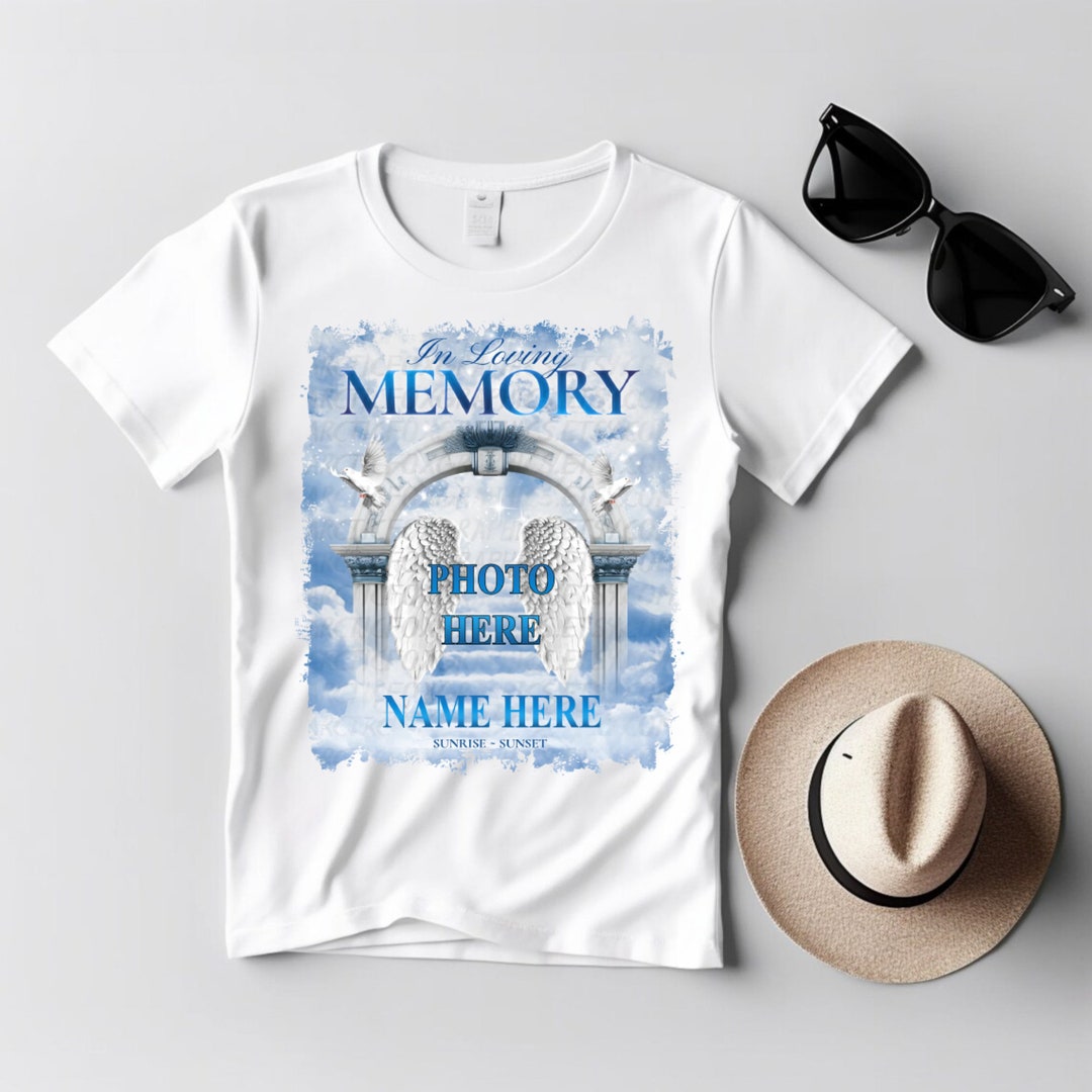 In Loving Memory Shirt Custom Photo Shirt RIP Shirt - Etsy