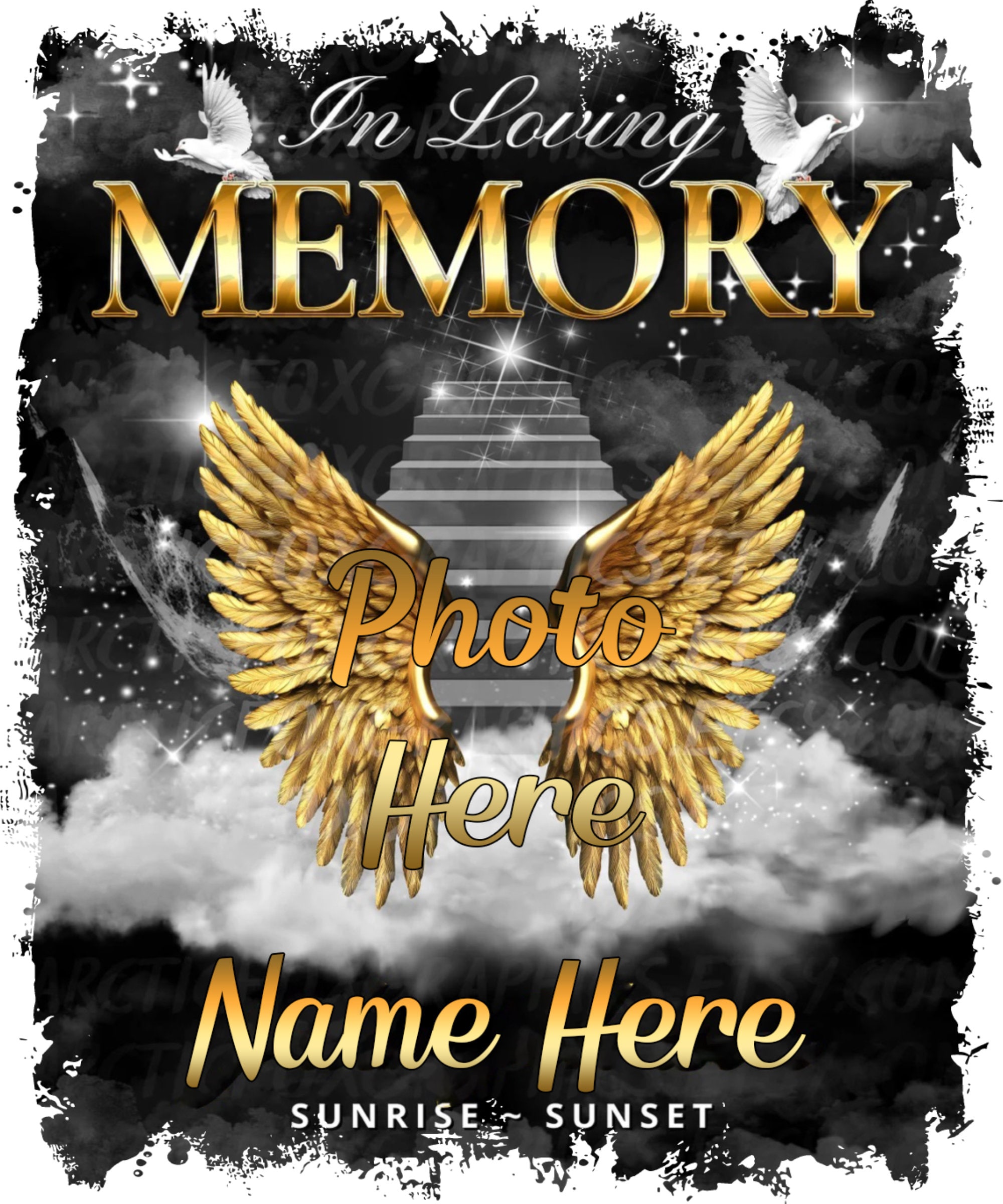 In Loving Memory Shirt, Custom Photo Shirt, RIP Shirt, Personalized RIP ...