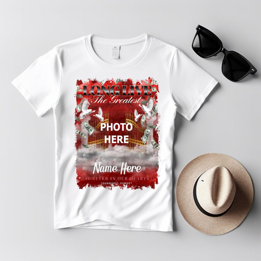 In Loving Memory Shirt, Custom Photo Shirt, RIP Shirt, Personalized RIP ...