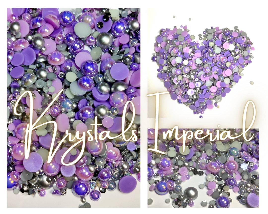 Half Pearl and Rhinestone Mix All Class - Etsy