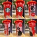 Custom AHS American Horror Story Season Themed Reusable Venti Starbucks ...