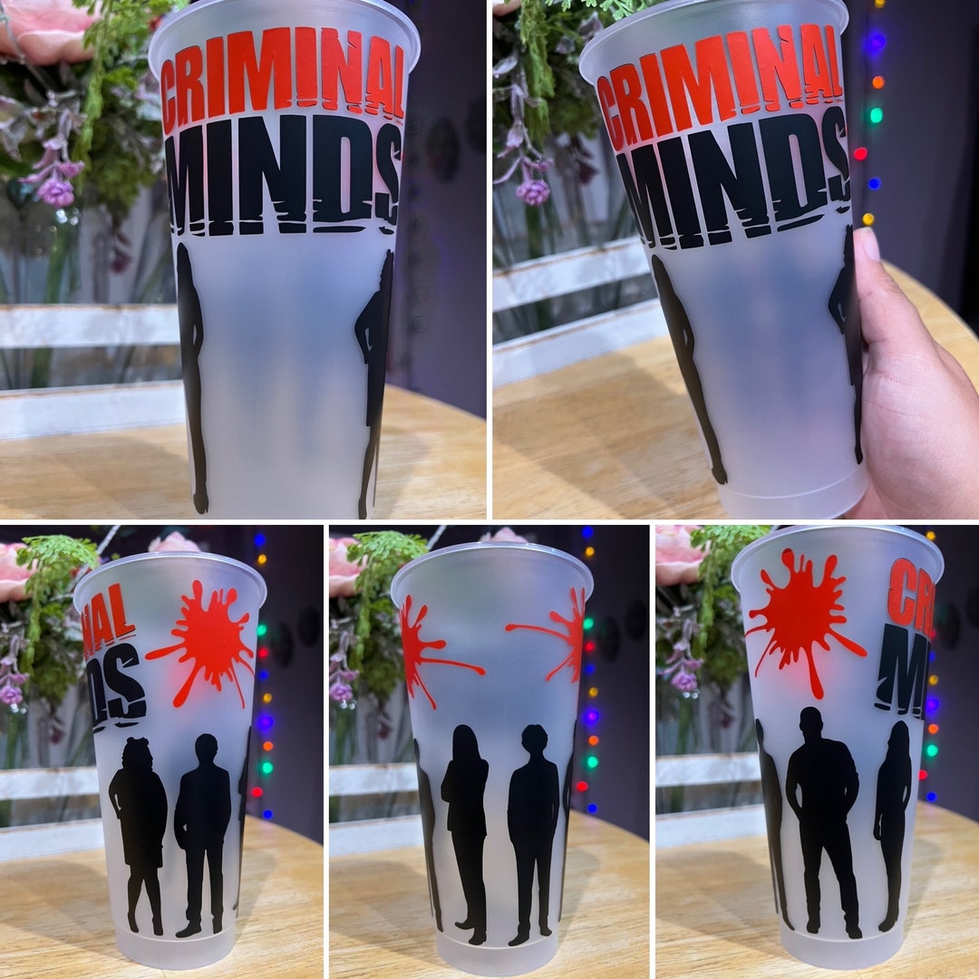 Custom Criminal Minds Themed Reusable Starbucks Cup - 24 Oz - Etsy