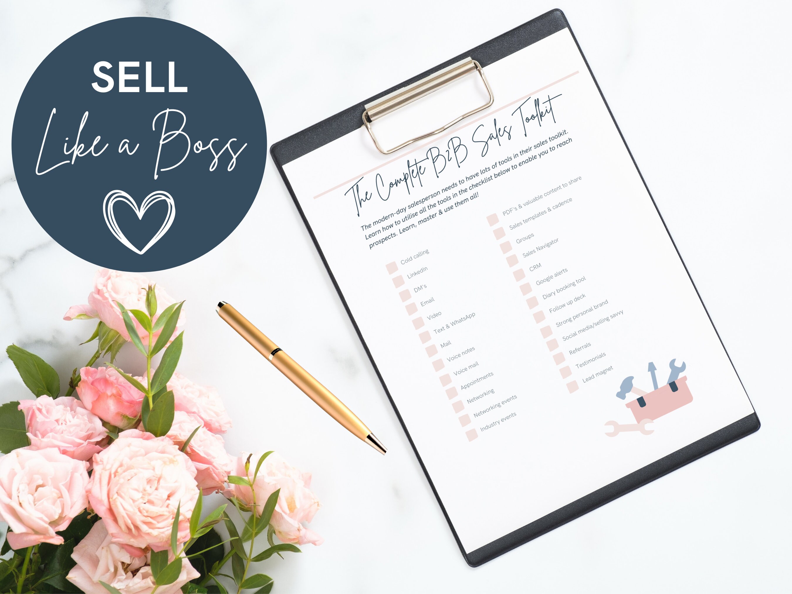 Sales Printable Kit & Training Workbook - Etsy