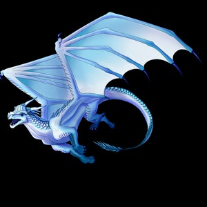 Wings of Fire (wof) Arc 2 Stickers POV Dragons || Moonwatcher, Winter ...