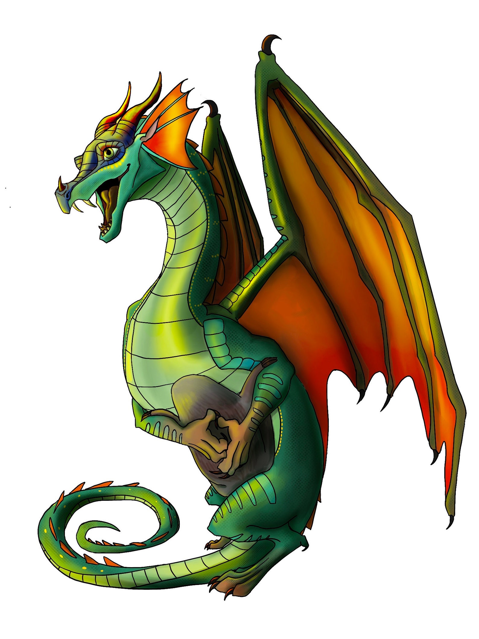 Wings of Fire (wof) Arc 1 Stickers POV Dragons || Clay, Tsunami, Glory ...