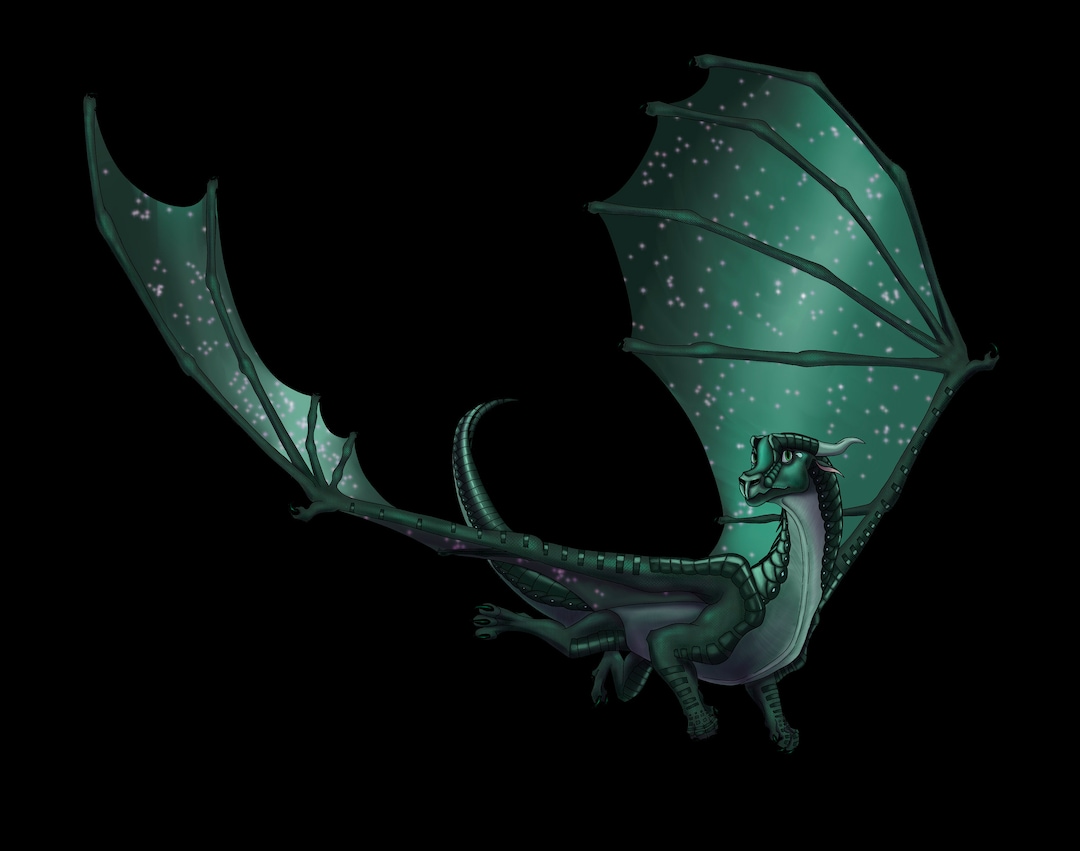 Wings of Fire wof Arc 2 Stickers POV Dragons Moonwatcher, Winter, Peril ...