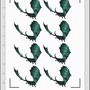 Wings of Fire (wof) Arc 2 Stickers POV Dragons || Moonwatcher, Winter ...