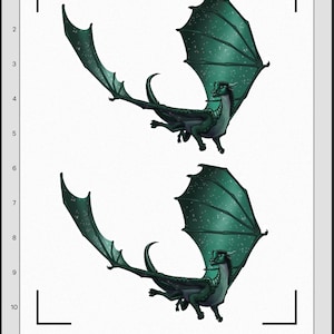 Wings of Fire (wof) Arc 2 Stickers POV Dragons || Moonwatcher, Winter ...