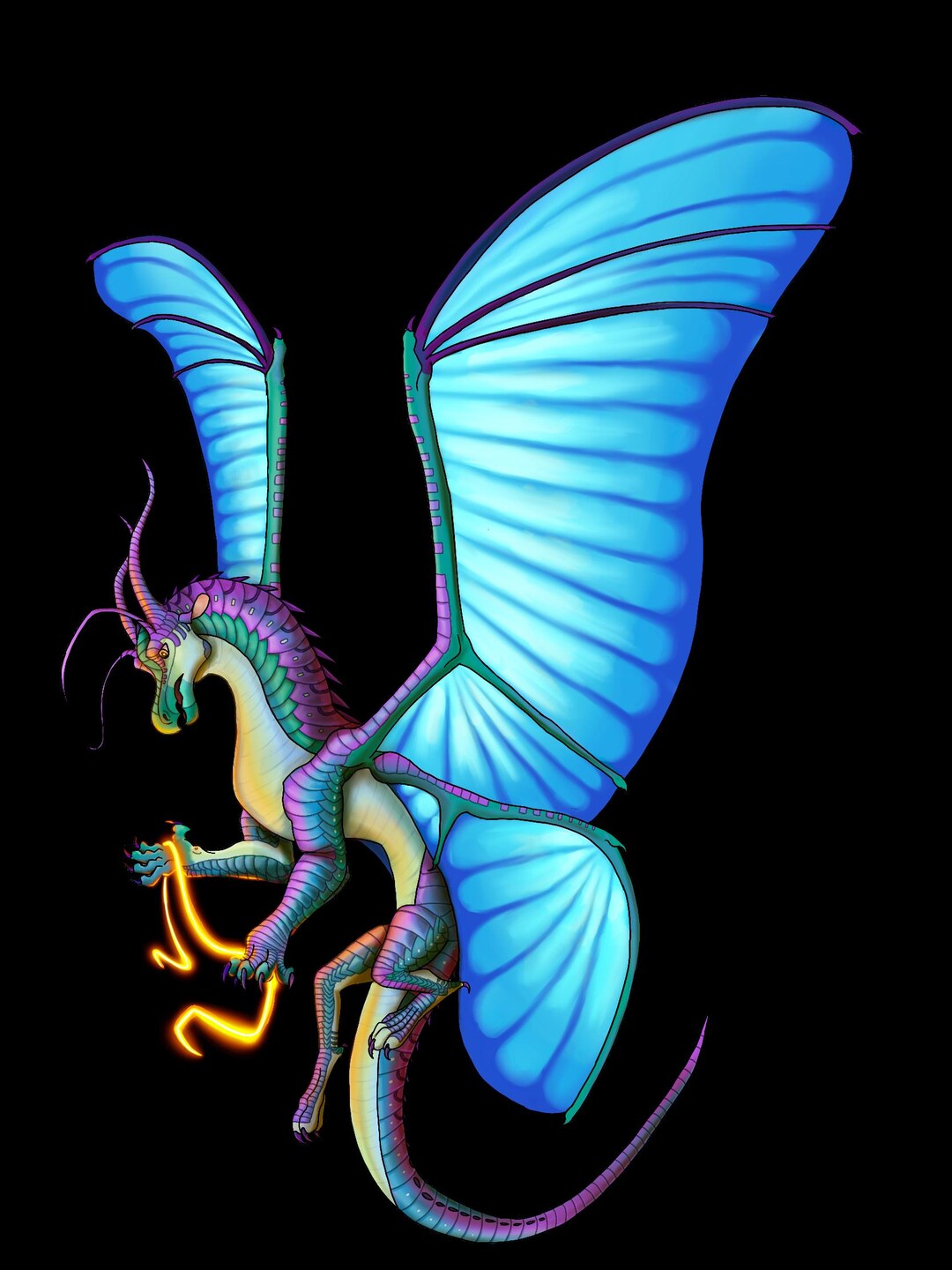 Wings of Fire (wof) Arc 3 Stickers POV Dragons || Blue - Etsy