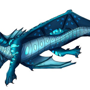 Wings of Fire (wof) Arc 1 Stickers POV Dragons || Clay, Tsunami, Glory ...