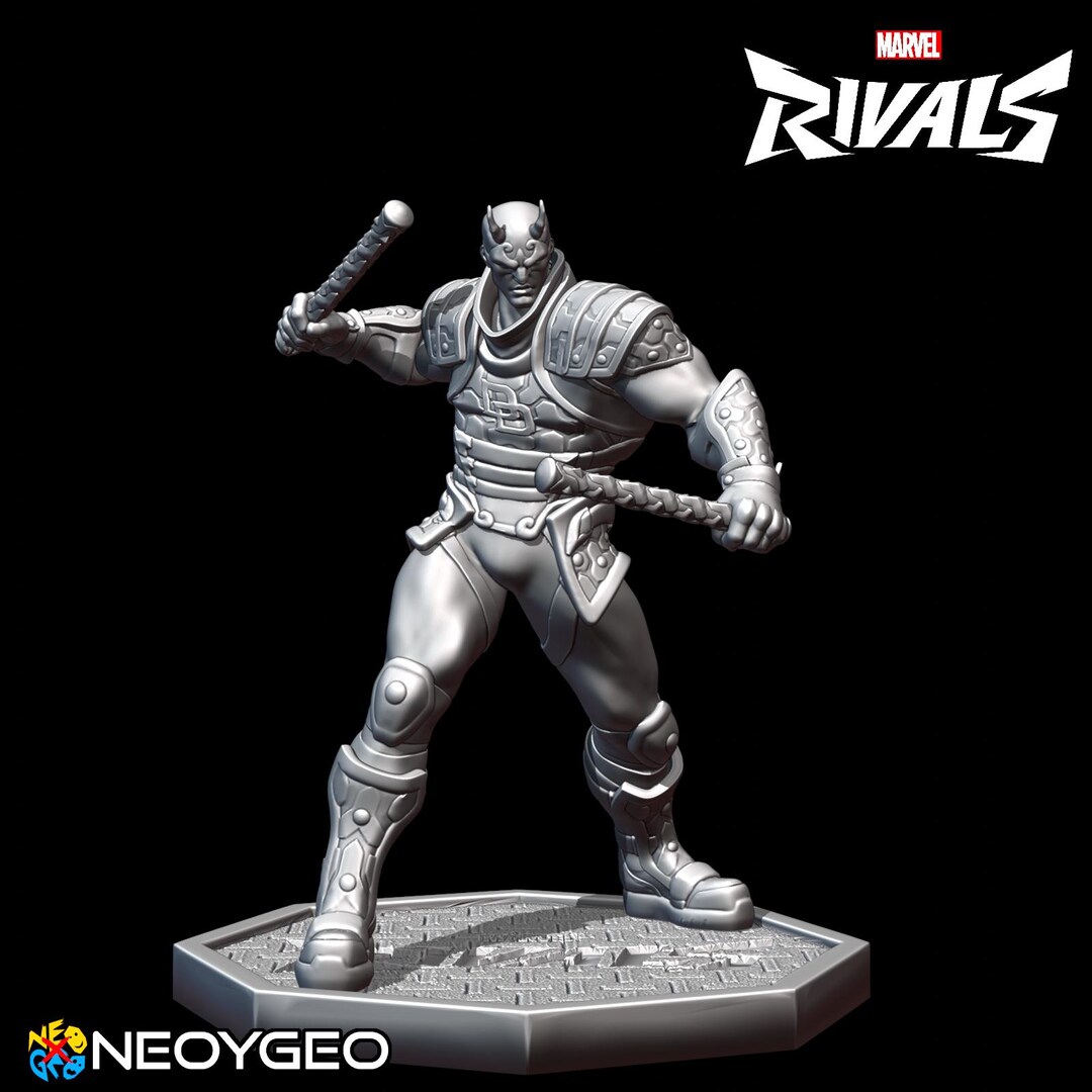 Daredevil - Marvel Rivals - Figure - 12k Resin Print - Unpainted - Fan ...
