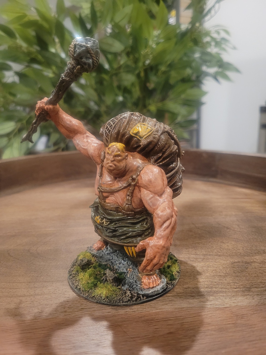 Hill Giant, Miniature, Painted, Based, Dungeons and Dragons, Pathfinder ...