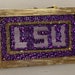 Mardi Gras Bead Art LSU - Etsy