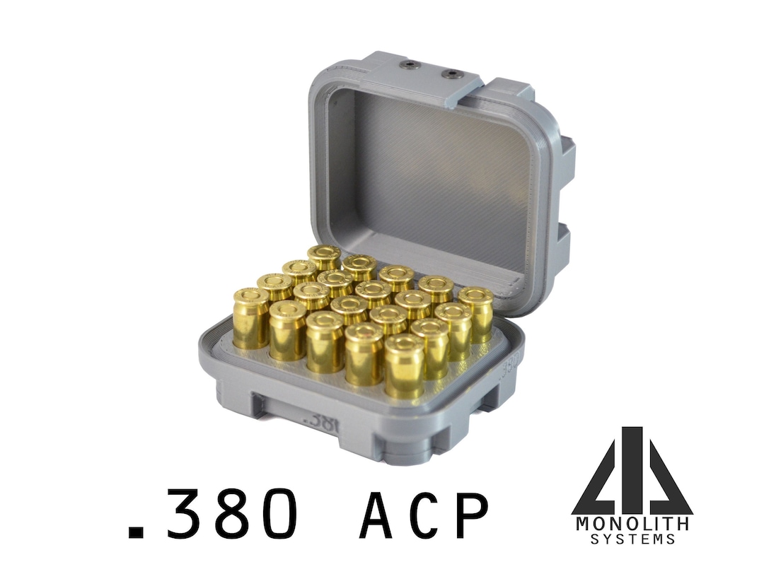 380 Acp-ammo Container-20 Round - Etsy