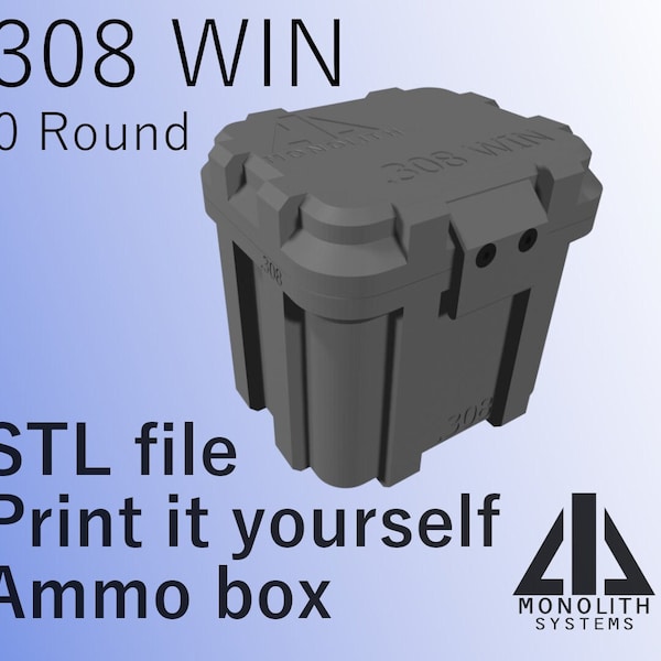 3d Print Ammo Boxes - Etsy
