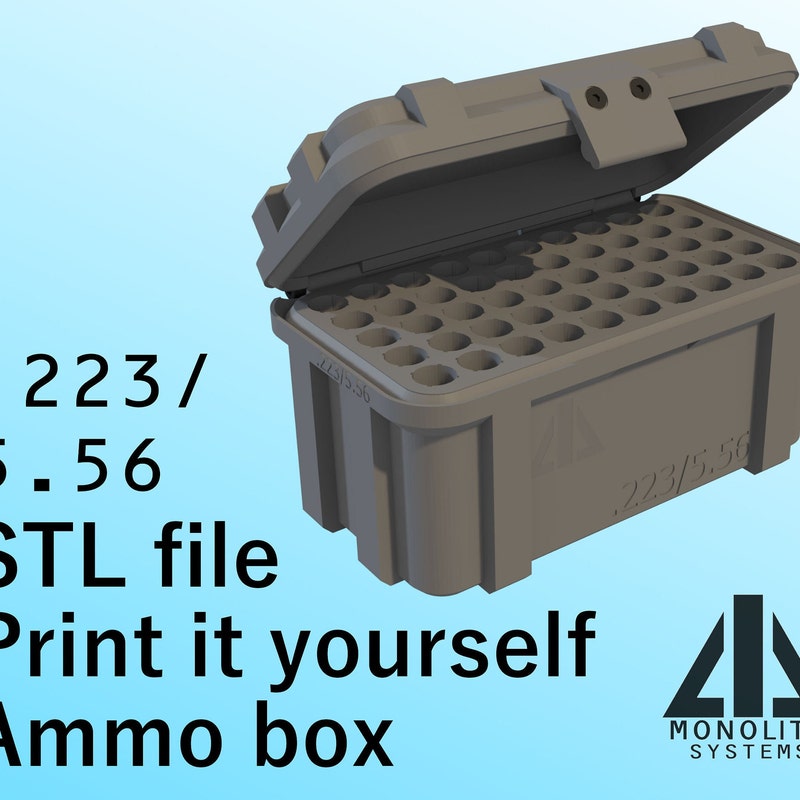 3d Print Ammo Boxes Files - Etsy