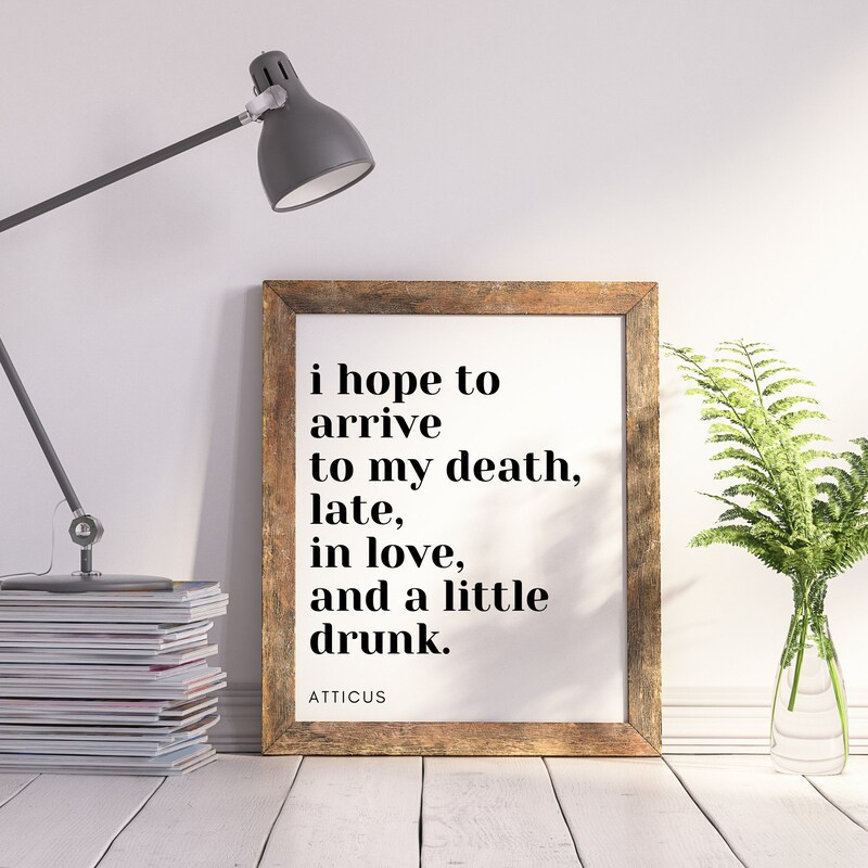 Atticus Quote - Etsy