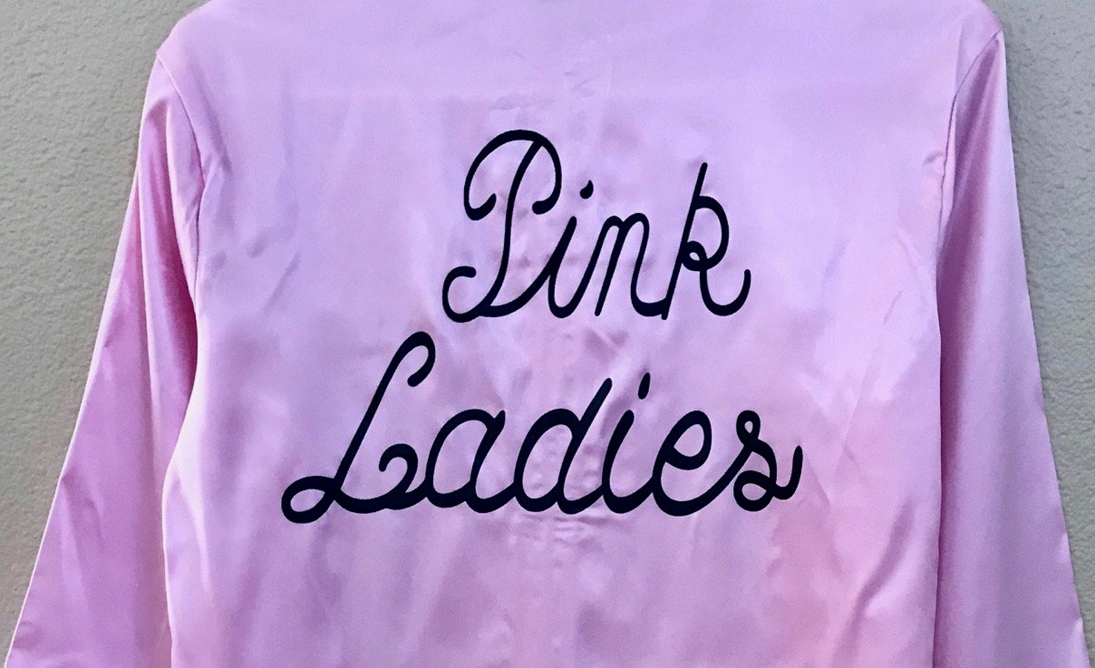 Adult Satin 1950's Performance Grease Jacket With Scarf Personalized ...