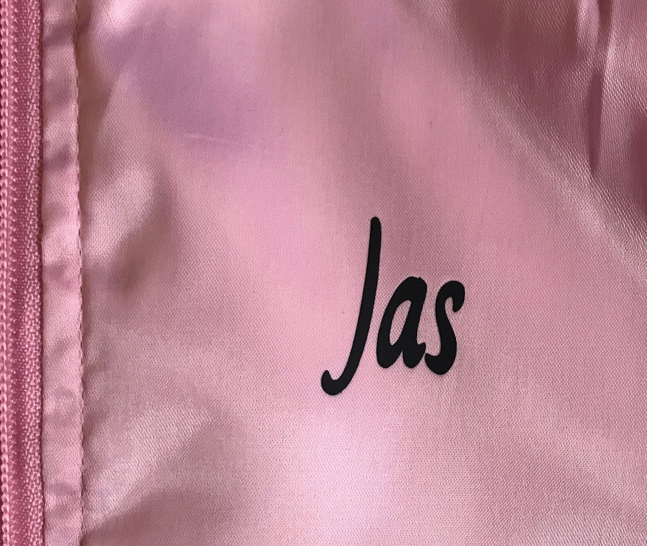 Plus Size Pink Jacket With Your Name and Logo - Etsy