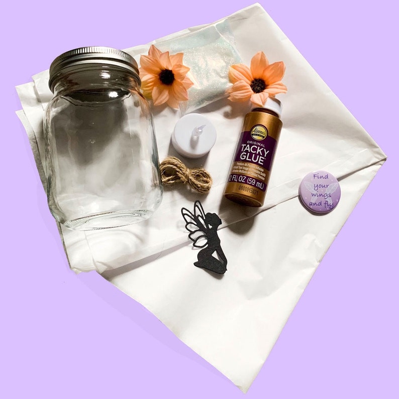 DIY Fairy Jar Kit - Etsy