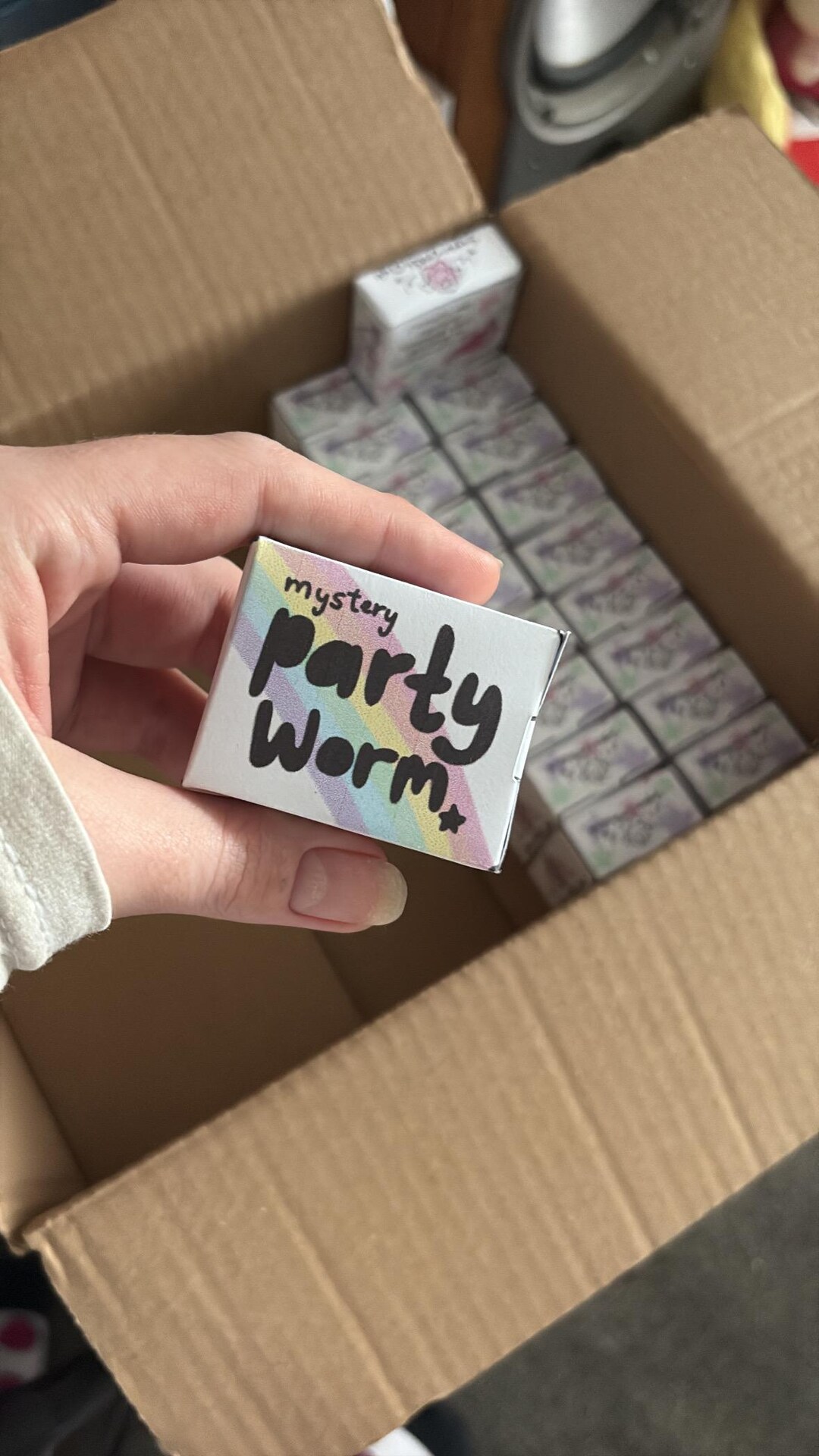 Party Worm // Blind Box, Weirdcore, Trinket - Etsy