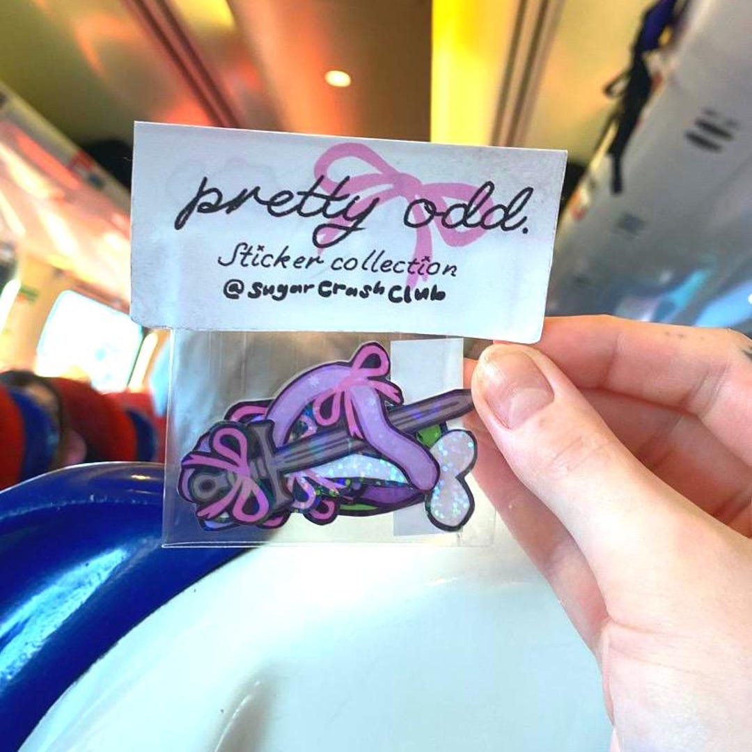 Pretty Odd Sticker Pack // Coquette Stickers - Etsy