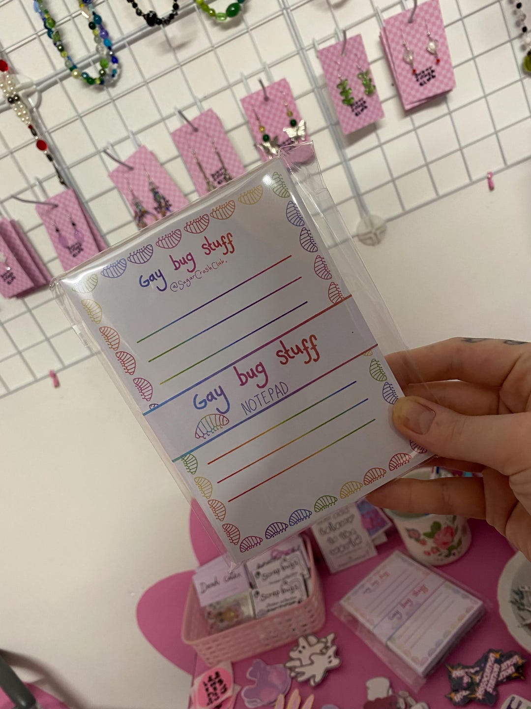Gay Bug Stuff // Isopod Notepad, Journaling, Bugs and Stuff Idk ...