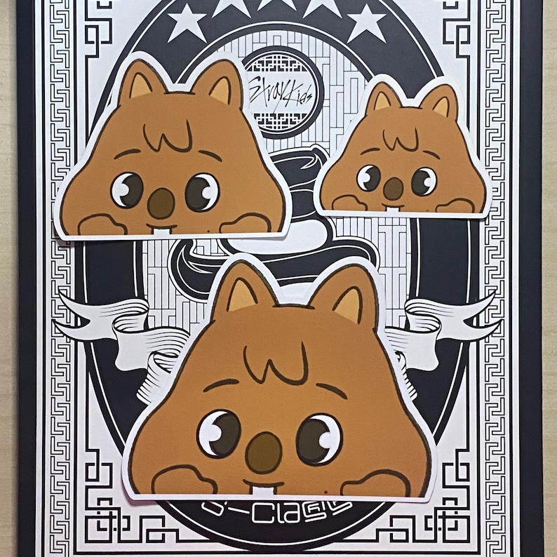 Stray Kids SKZOO Peeker Sticker - Etsy