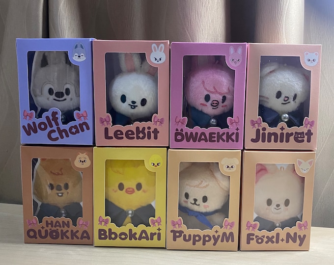 Official SKZOO Magic School Straykids Plushies 10cm or 21cm Puppy M ...