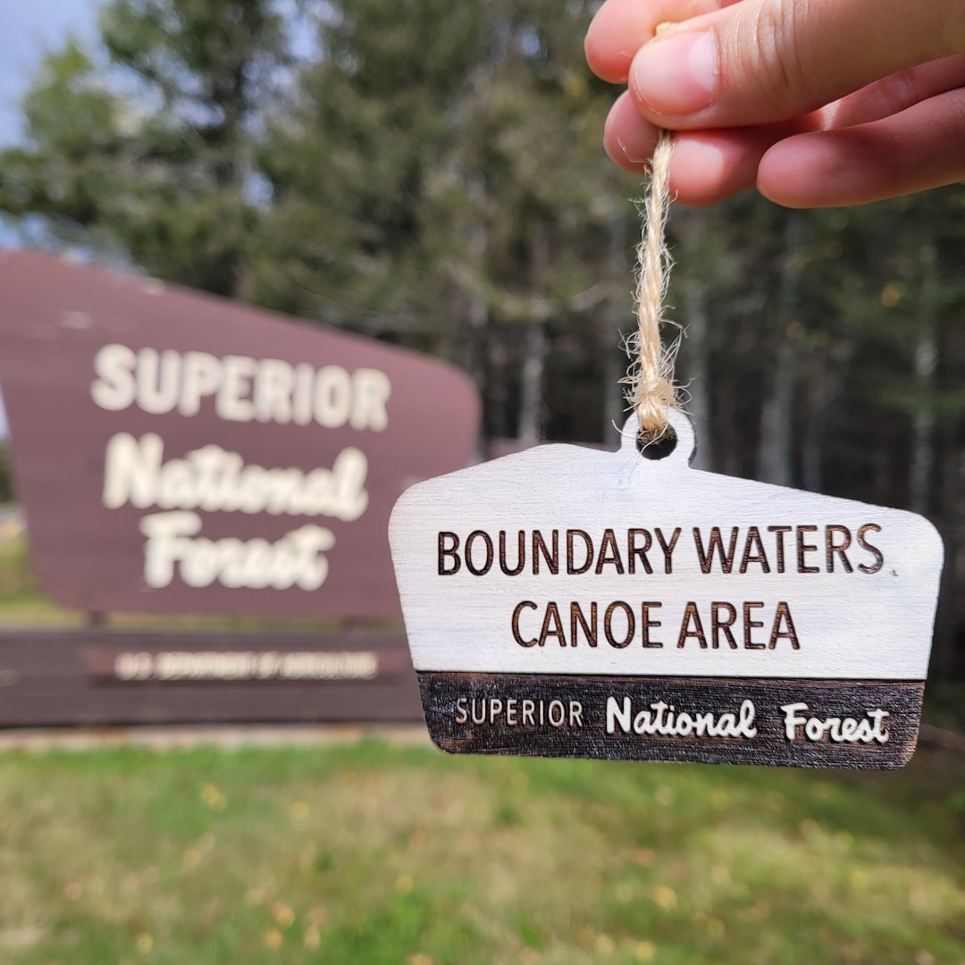 Boundary Waters Ornament | BWCA Ornament | Minnesota Boundary Waters ...