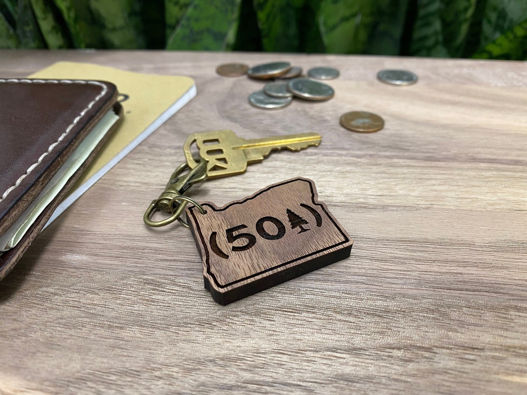 Five O Tree Keychain | Oregon Keychain | Five O Three | Five O Tree ...