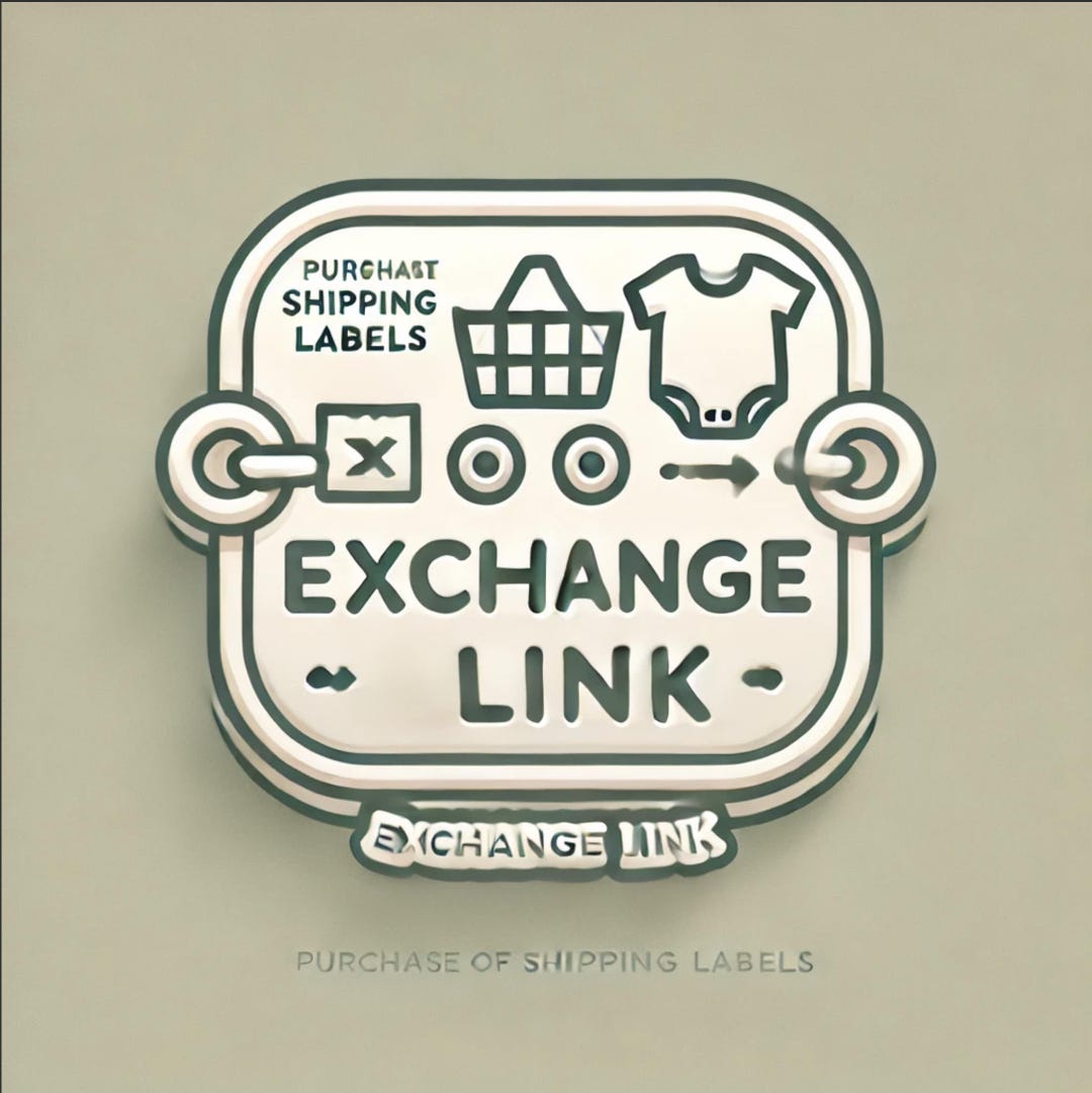 Exchange Link | Return Shipping Label | 1lb Pkg - Etsy