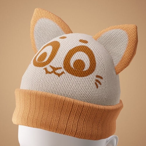 3D Fox Plush Hat Accessory for Virtual Avatars Vrchat Ready - Etsy UK
