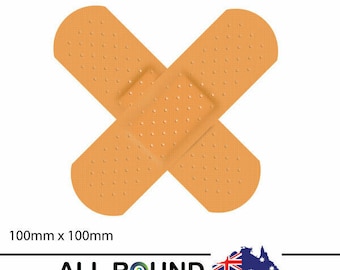 Bandaid Band Aid Funny Humor Sticker Vinyl Decal, Car Bumpers Window ...