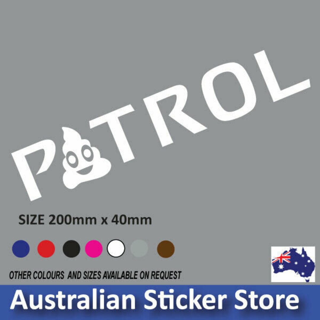 Pootrol Sticker Car, Ute, 4wd,truck, Popular - Etsy